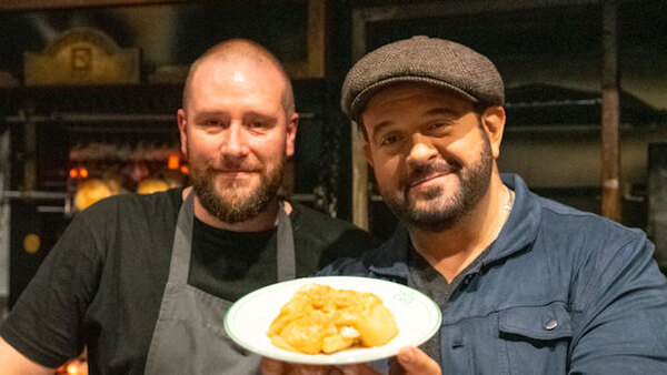 Adam Richman Eats Britain Season 1 Episode 1