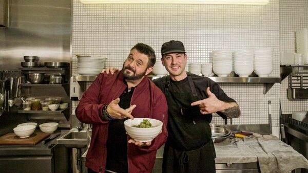 Adam Richman Eats Football Season 1 Episode 2