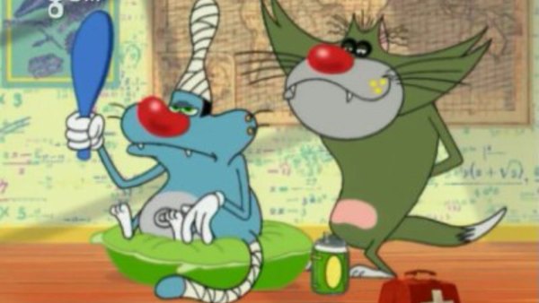 Oggy and the Cockroaches Episode 1
