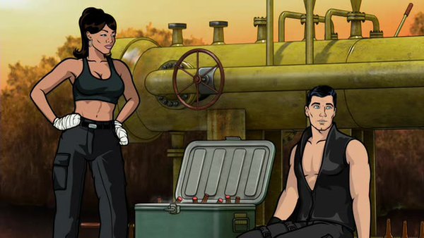 Screencaps of Archer Season 2 Episode 4