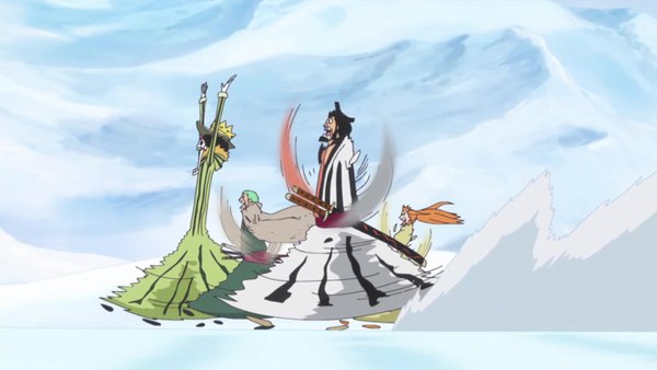 Screencaps of One Piece Episode 602