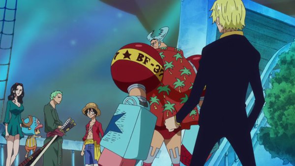 Screenshots of One Piece Episode 574