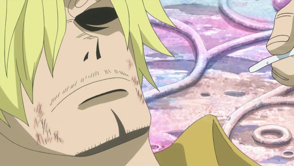 Screenshots of One Piece Episode 549