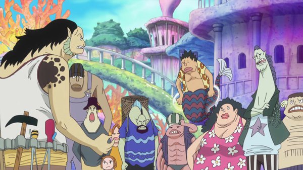Screenshots of One Piece Episode 533