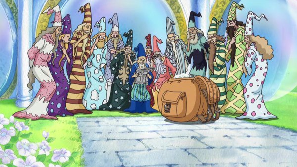 Screenshots of One Piece Episode 508