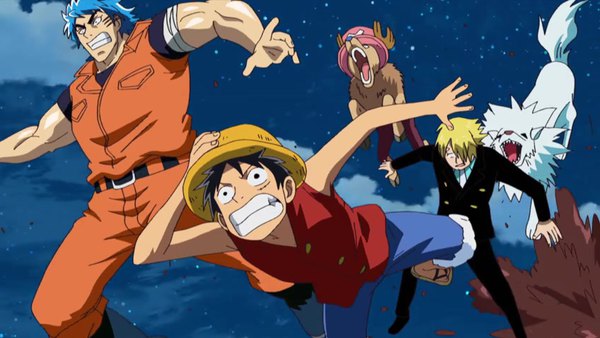 Screenshots of One Piece Episode 492