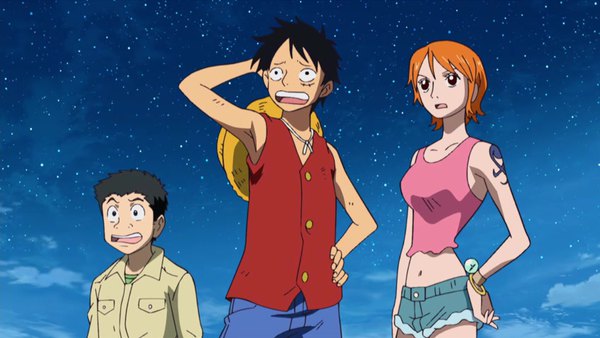 Screenshots of One Piece Episode 492