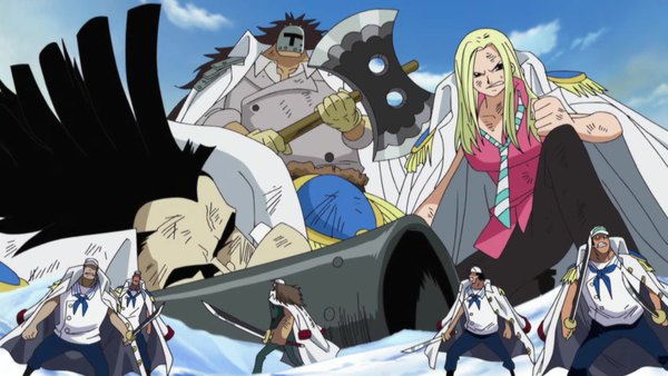 Screenshots of One Piece Episode 464