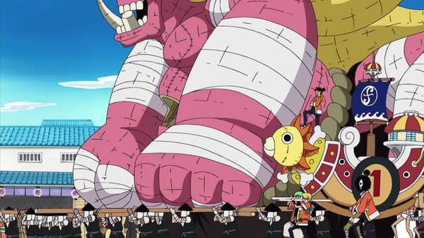 One Piece Episode 407 info and links where to watch