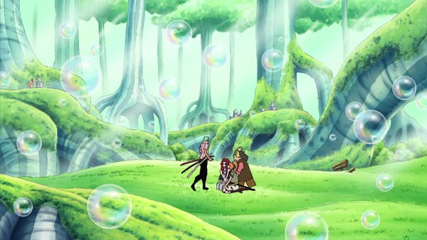 Screenshots of One Piece Episode 396
