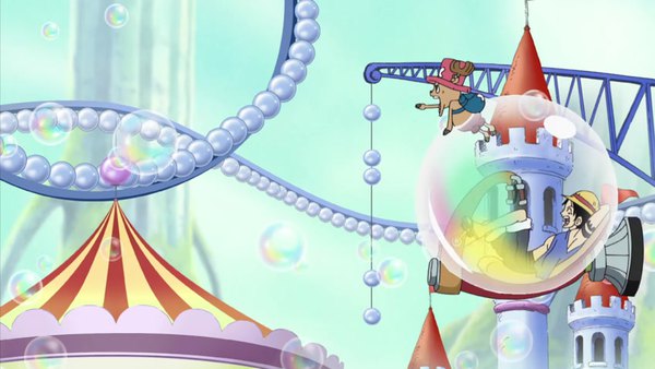 Screenshots of One Piece Episode 393