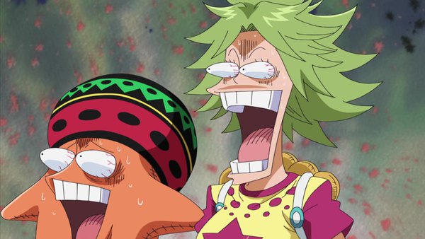 Screenshots of One Piece Episode 387