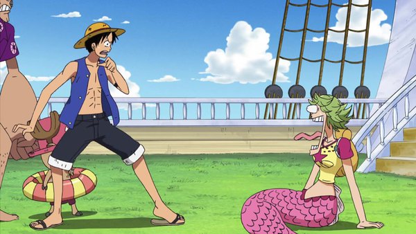 Screenshots of One Piece Episode 386