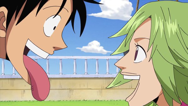 Screenshots of One Piece Episode 386