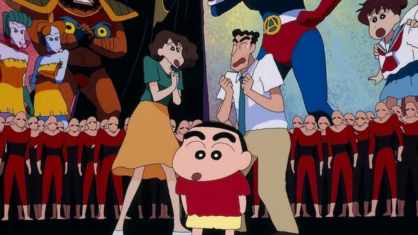 Crayon Shin-chan: Action Kamen vs Haigure Maou (Anime Movie 1993) Crayon Shin-chan: Action Kamen vs Haigure Maou (Anime Movie 1993)