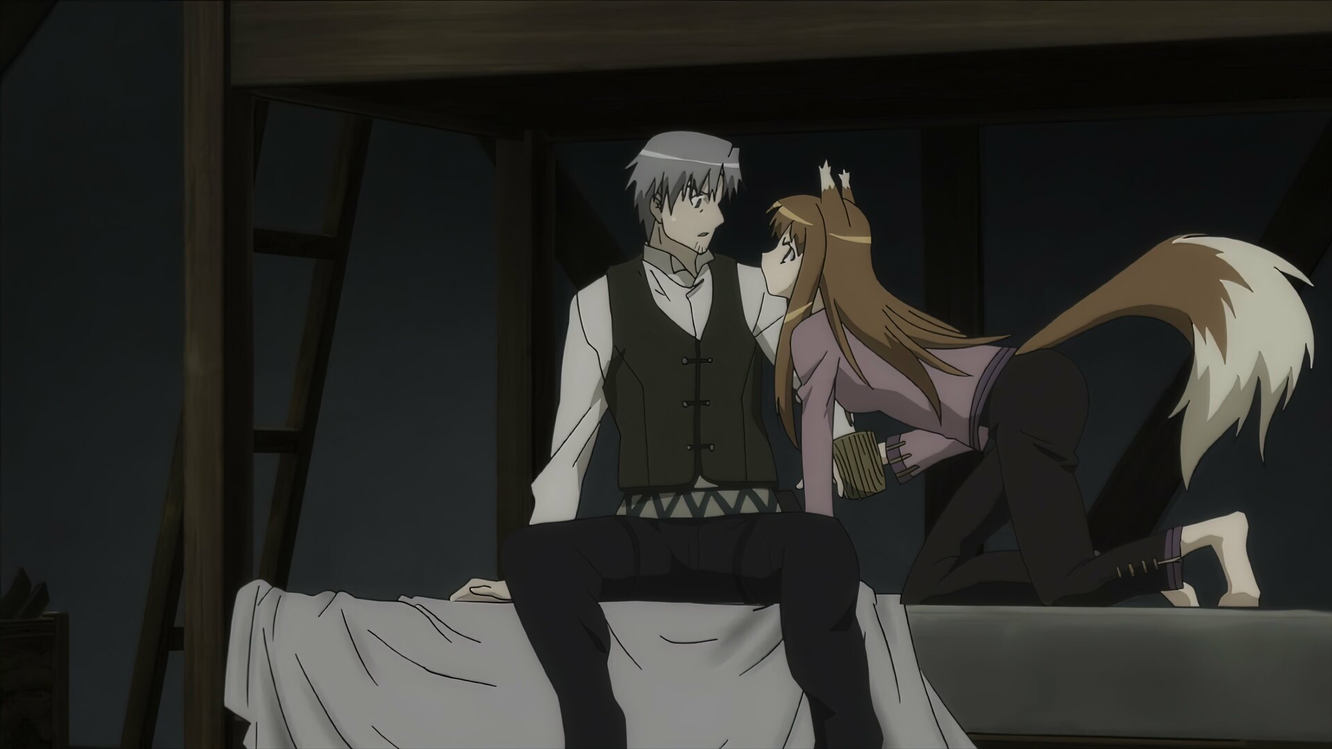 Ookami to Koushinryou II: Ookami to Kohakuiro no Yuuutsu (Anime OVA 2009)