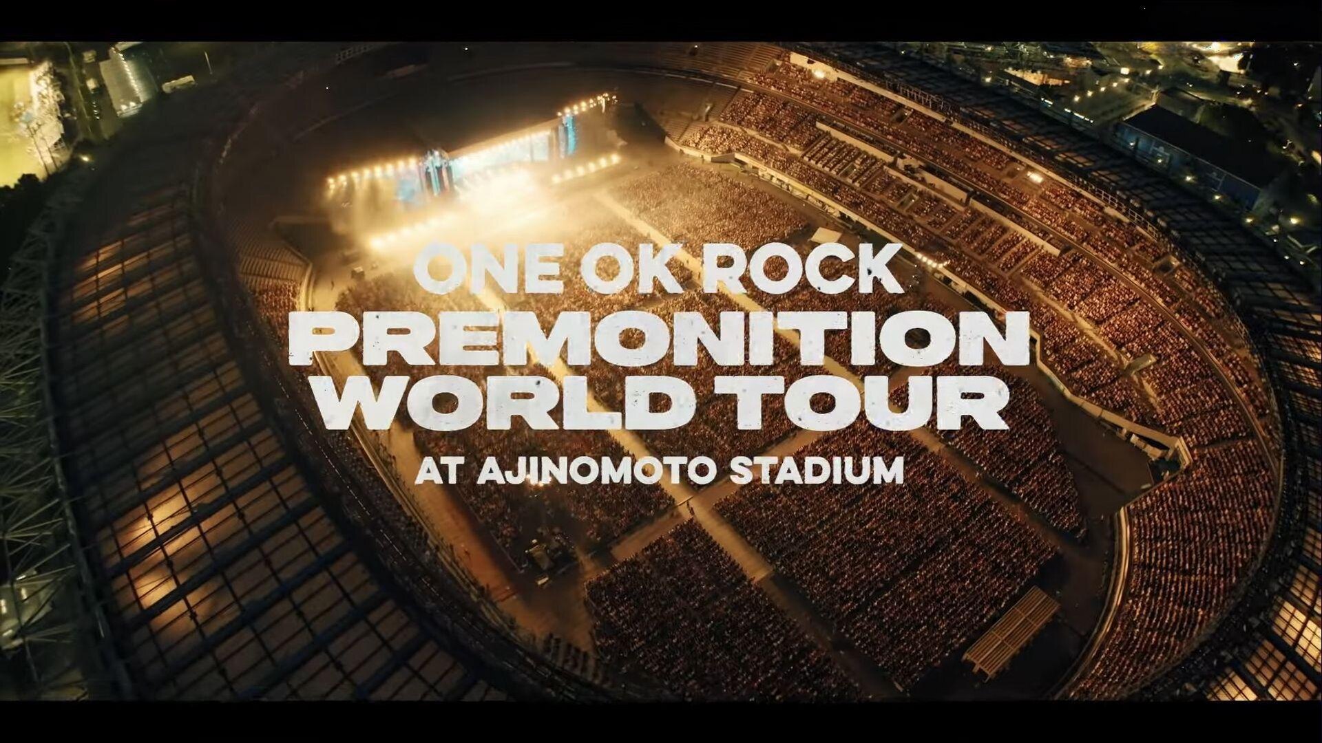ONE OK ROCK 2024 PREMONITION WORLD TOUR at AJINOMOTO STADIUM countdown ...