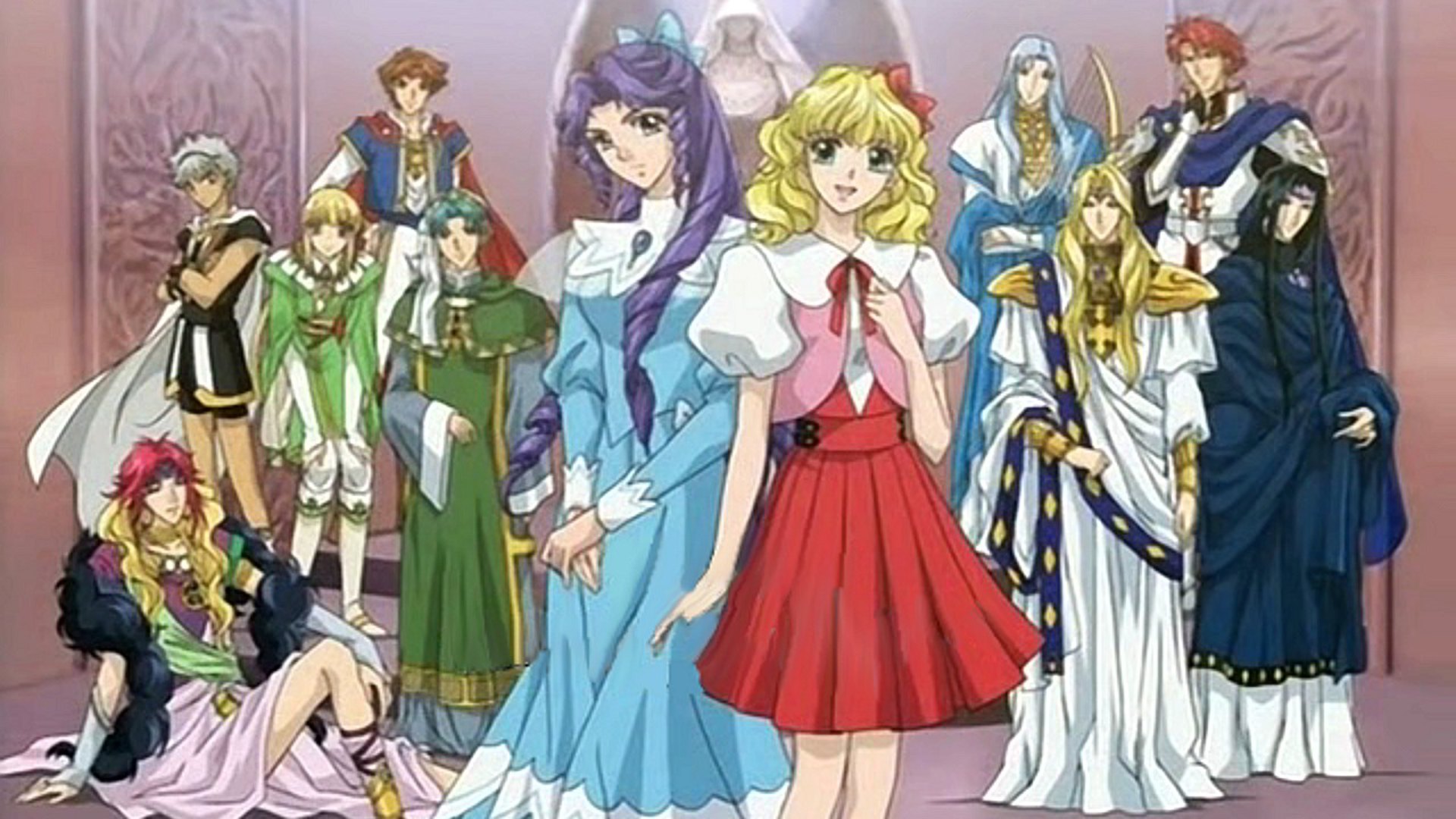 Angelique episodes (Anime OVA 2004 - 2005)