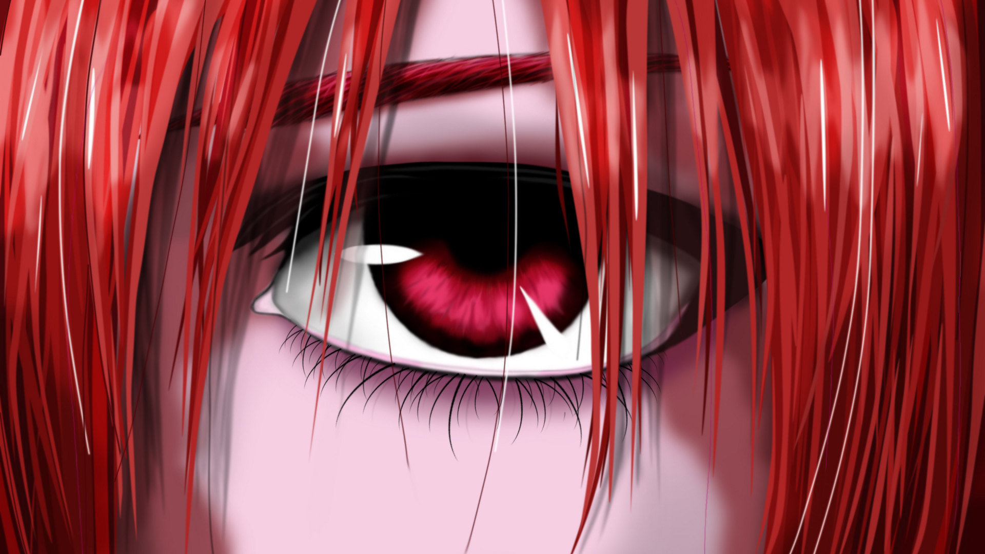 Anime Characters (with red eyes), a list of Anime by Azmarine