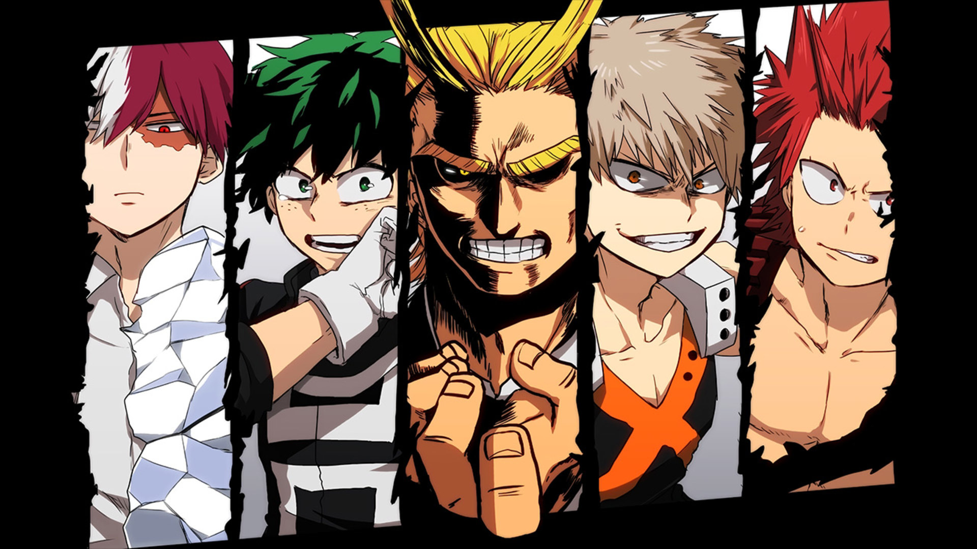Anime Characters (with red eyes), a list of Anime by Azmarine