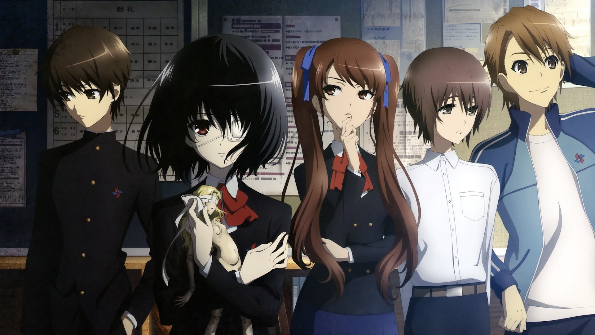 Anime Characters (with red eyes), a list of Anime by Azmarine