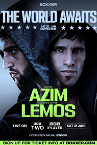 Adam Azim vs. Gustavo Lemos (2026)