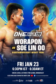 ONE Friday Fights 139: Worapon vs. Soe Lin Oo (2026)